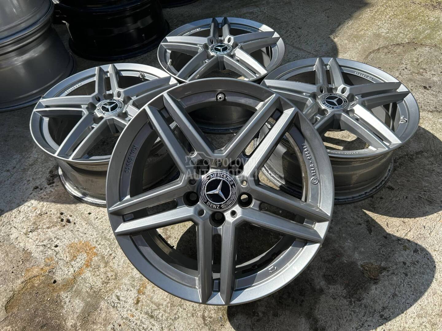 Aluminijumske felne Mercedes 16" 5 x 112 | Felne i ratkapne | Polovni ...