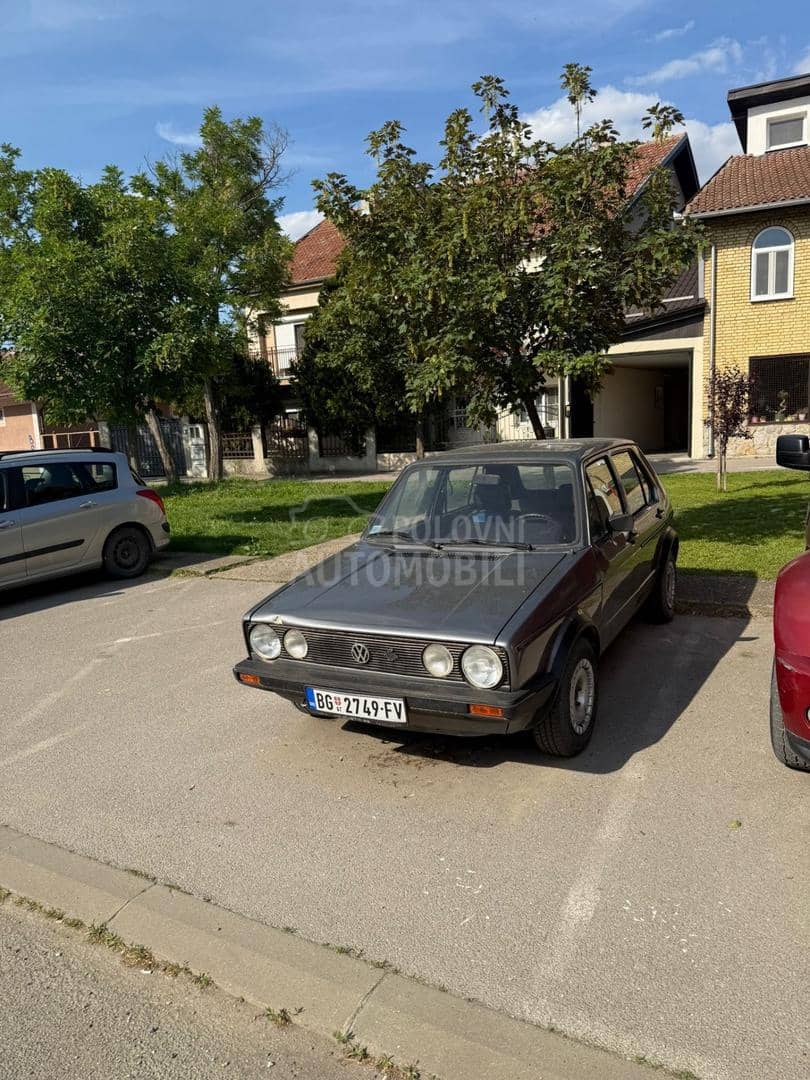 Polovni Volkswagen Golf 1 1983. god. Polovni Automobili Srbija, Pančevo