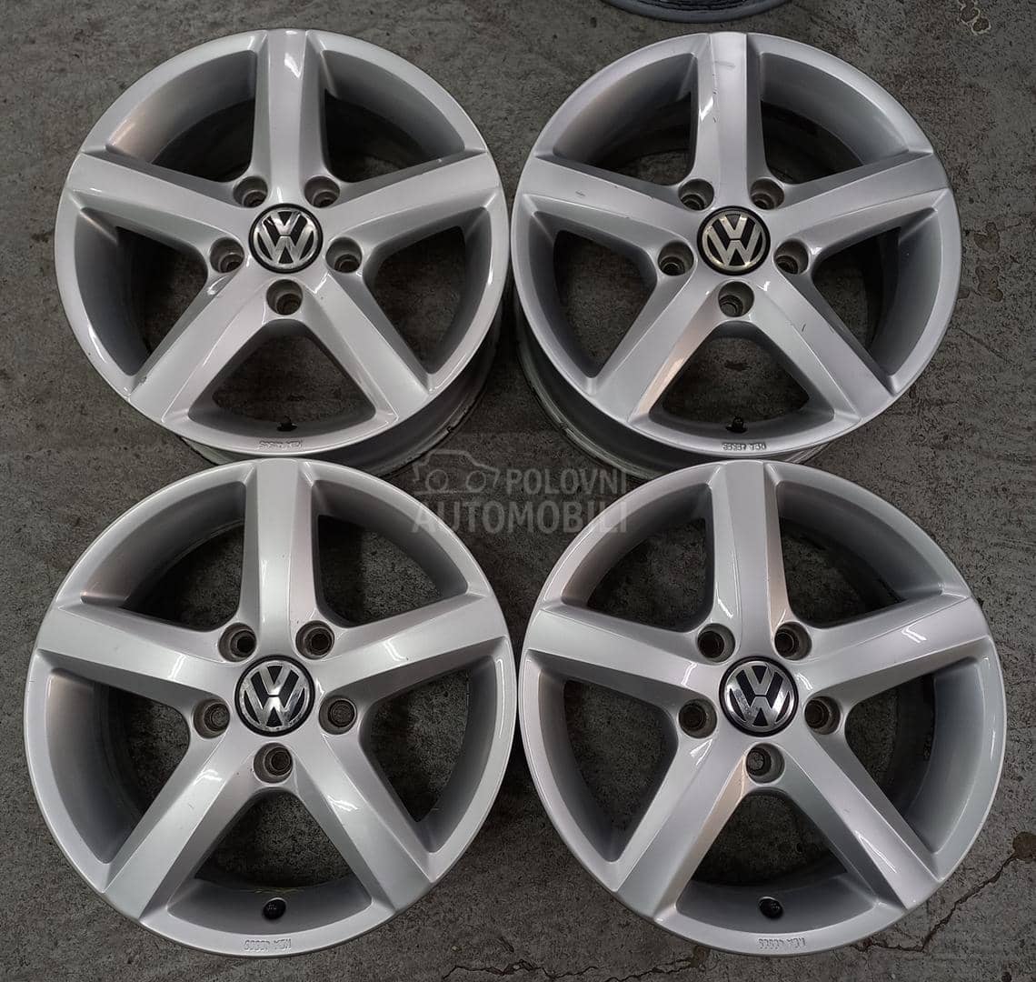 Aluminijumske felne VW Aspen Original 15" 5 x 112 | Felne i ratkapne ...