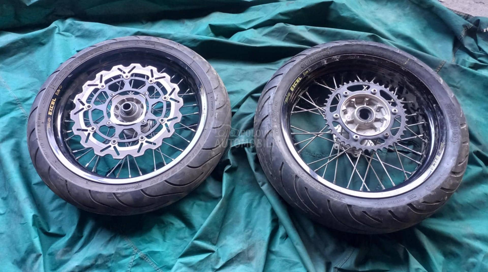 Set guma i felna SUZUKI KTM | Delovi i oprema za motore | Polovni ...