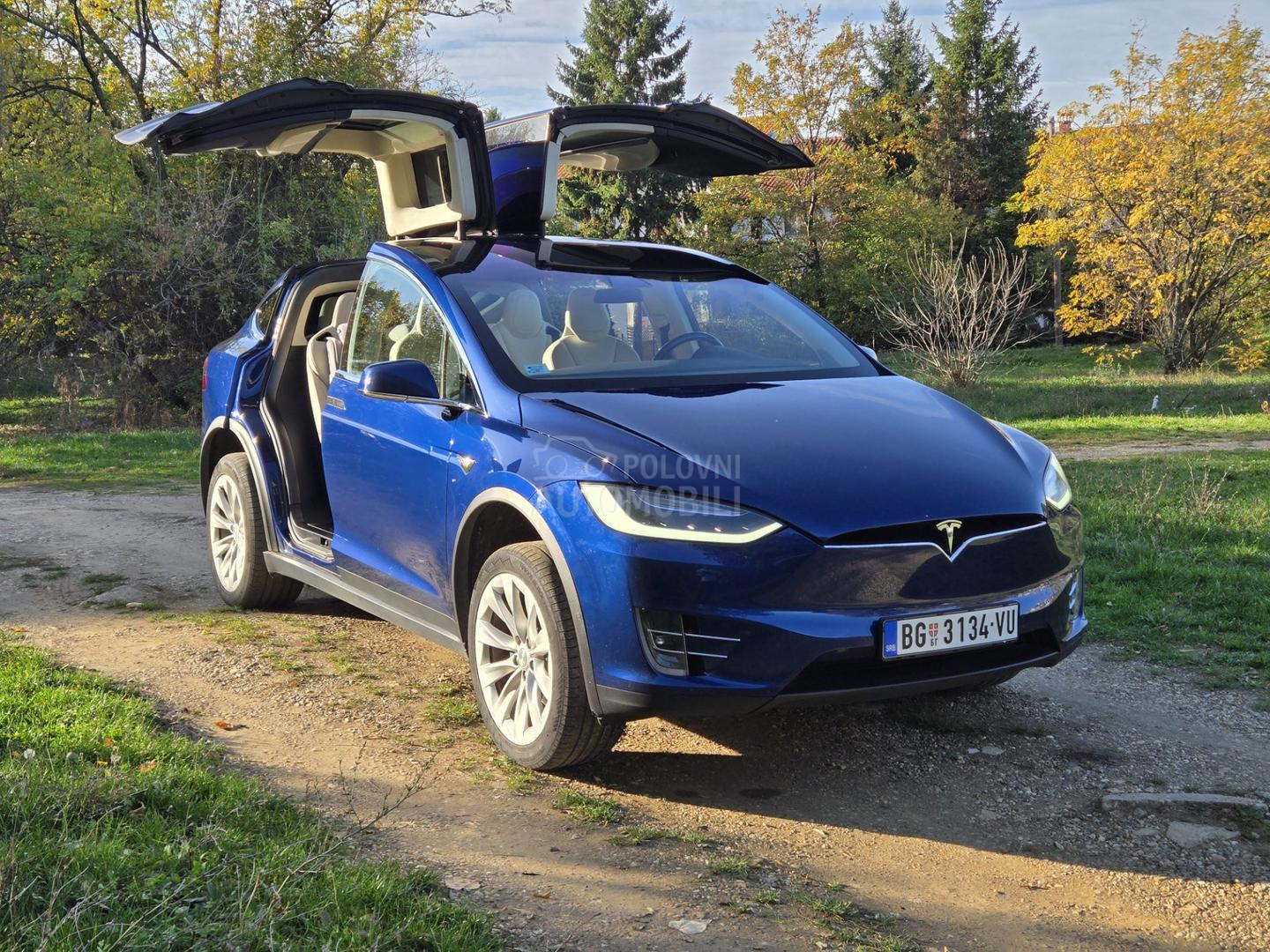 Polovni Tesla Model X 75D 2018. god. Polovni Automobili Srbija, Čukarica
