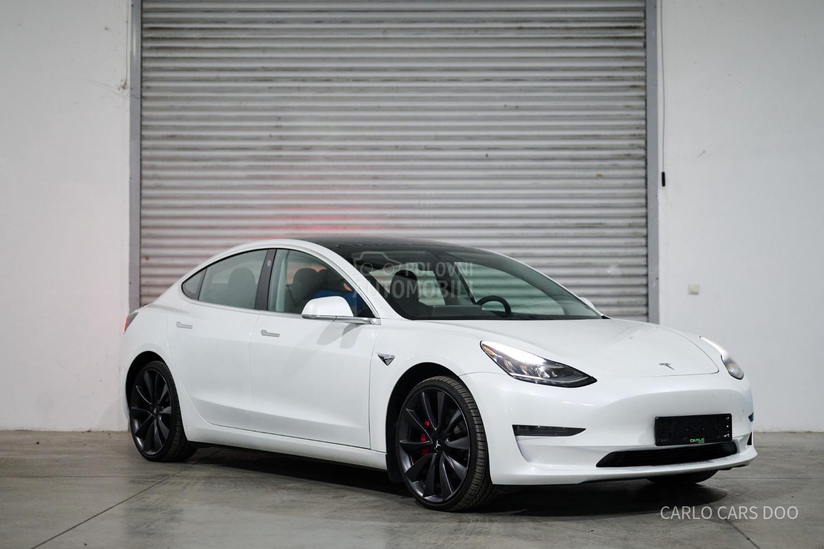 Tesla Model 3 Performance od 299e | Polovni Automobili