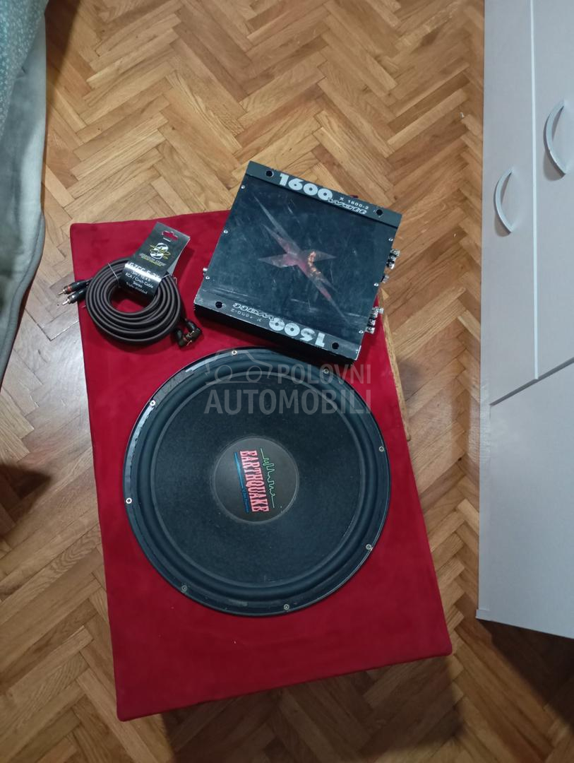 vufer Earthquake 15inca 1300w | Auto oprema | Polovni Automobili