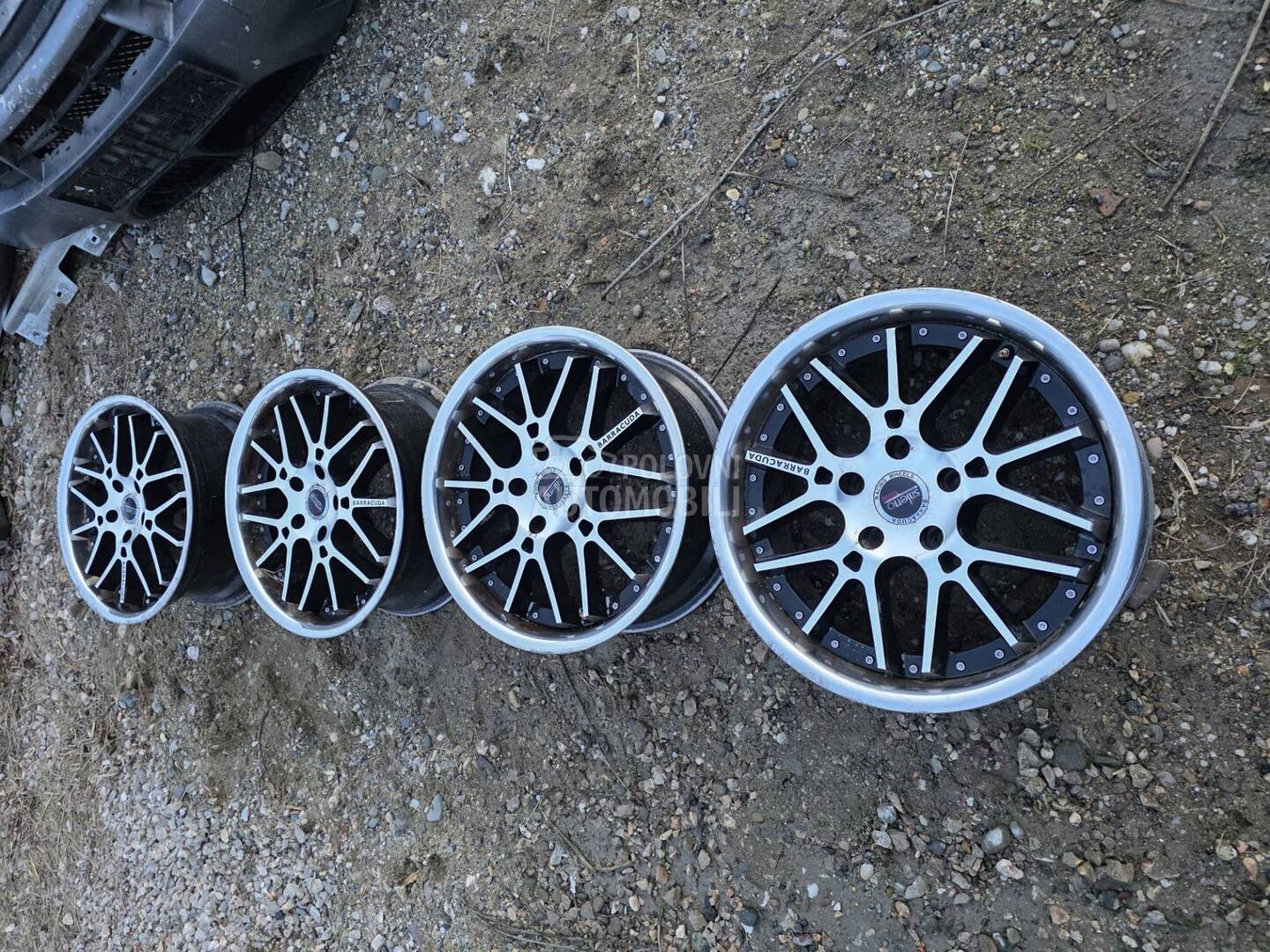 Aluminijumske felne barracuda 18" 5 x 120 | Felne i ratkapne | Polovni ...