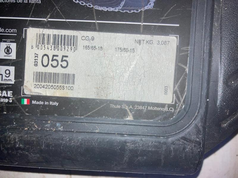 Thule CG-9 Konig lanci za sneg | Auto oprema | Polovni Automobili