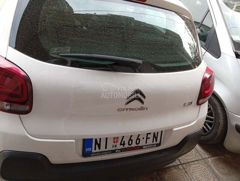 Polovni Citroen C3 1.2 2019. god. Polovni Automobili Srbija, Niš