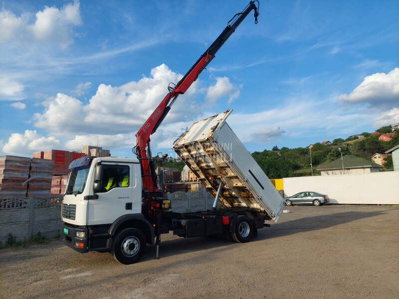 MAN 15240 kiper kran fasi 110 | Polovni Automobili