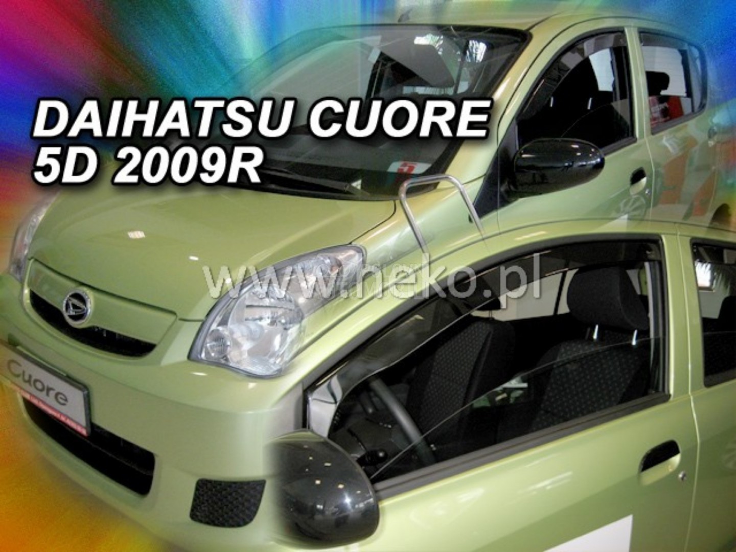 Bocni vetrobrani Deflektori za Daihatsu Applause, Charade, Charmant ...